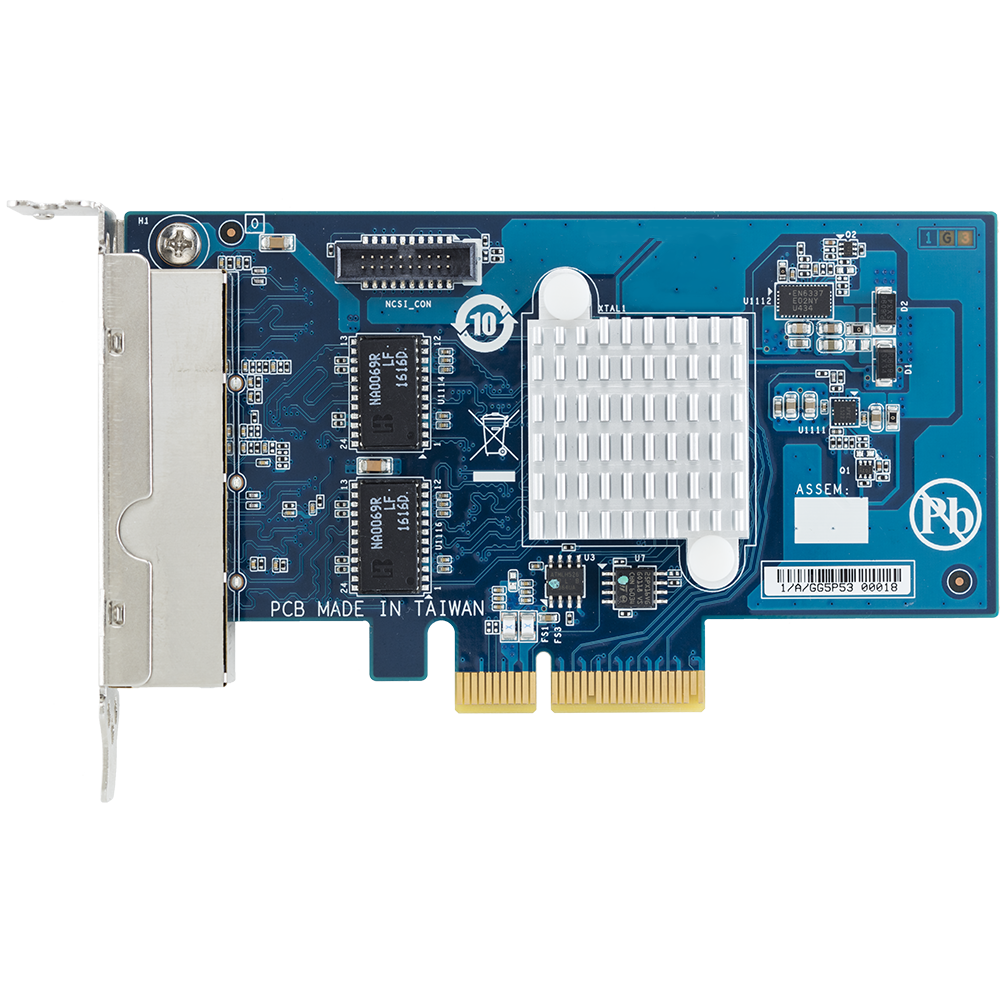 MT202 | Intel® I350-AM4 1Gb/s 4-port Network module | PERFECTRON