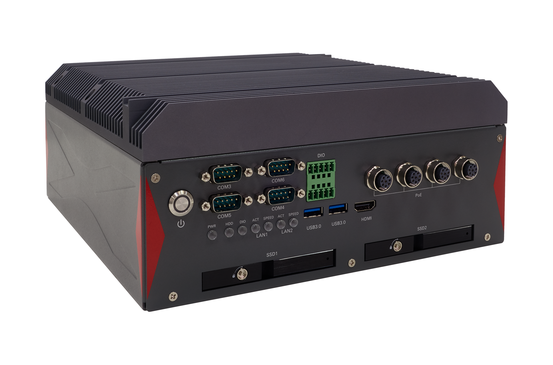 CPT330A | Rugged Vehicle Computer,10xPoE, Intel 9th Core | PERFECTRON