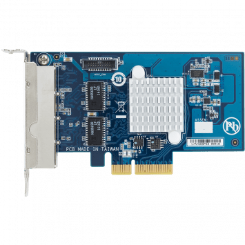 MT202 | Intel® I350-AM4 1Gb/s 4-port Network module | PERFECTRON